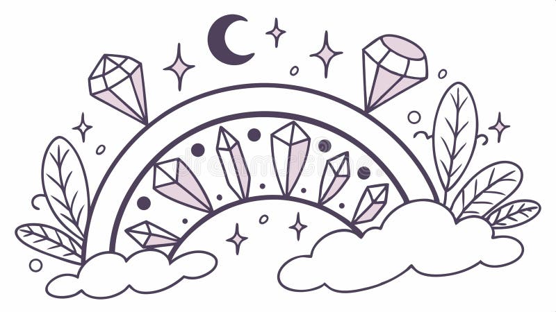 Rainbow Magic Crystals Stock Illustrations – 2,979 Rainbow Magic ...