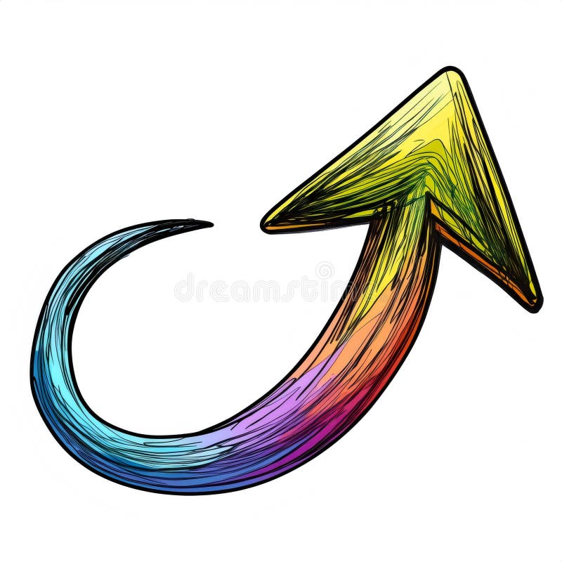Upward Rainbow Arrow Stock Photos - Free & Royalty-Free Stock Photos ...