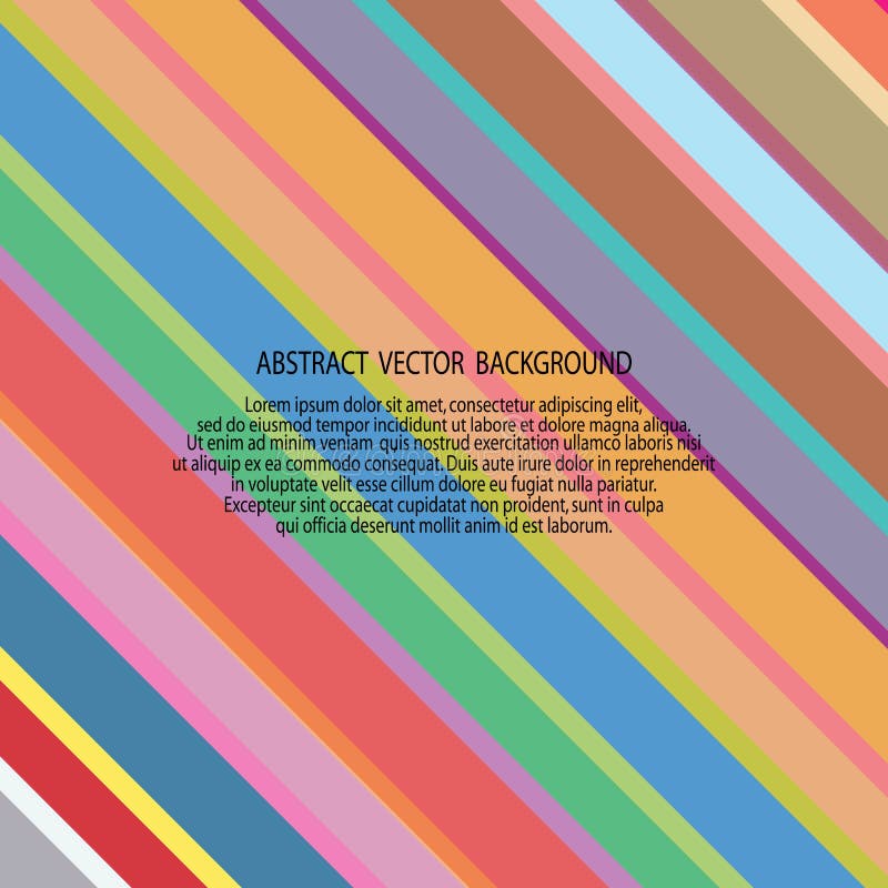 Rainbow Curved Stripes Color Line Art Vector Background. Eps 10 Stock ...