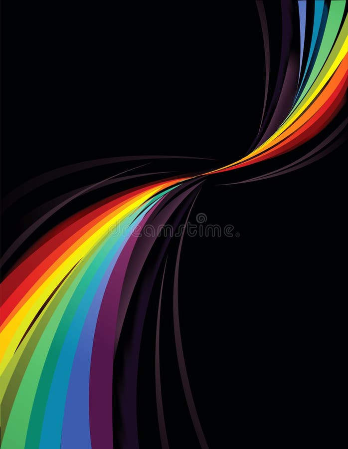 Rainbow design stock vector. Illustration of blue, light - 8803333