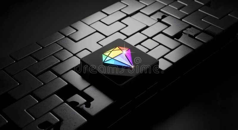 Glossy Black Keyboard Blocks Stock Illustrations – 4 Glossy Black ...
