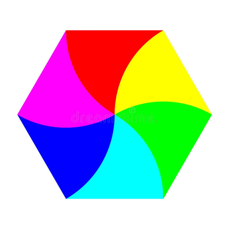 Rainbow Diamond Illustration Stock Illustration - Illustration of ...