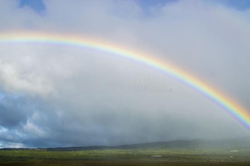 Rainbow. stock image. Image of rainbow, spectrum, promise - 63377357