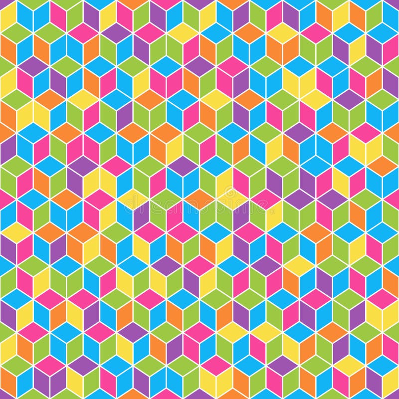 Repeating Pattern Rainbow Colors Stock Illustrations – 608 Repeating ...