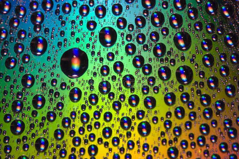 Rainbow drops stock photo. Image of multicolored, drop - 2811616