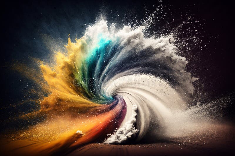 Colored Exploding Rainbow Cloud Stock Illustrations – 340 Colored ...