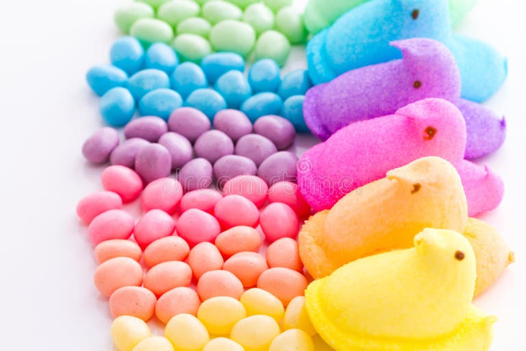 Rainbow Easter editorial photo. Image of dessert, confectionery - 288039416