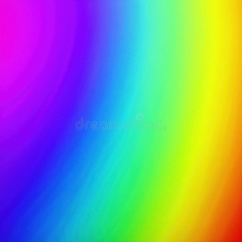 Rainbow Edge Fade,blank Central Area for Design Placement, Clean ...