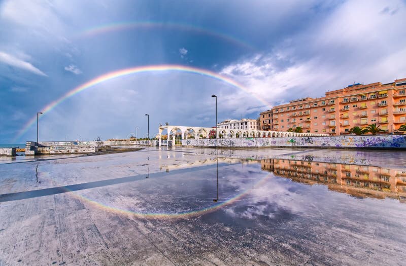 Rainbow fish eye stock image. Image of summer, travel - 88586955