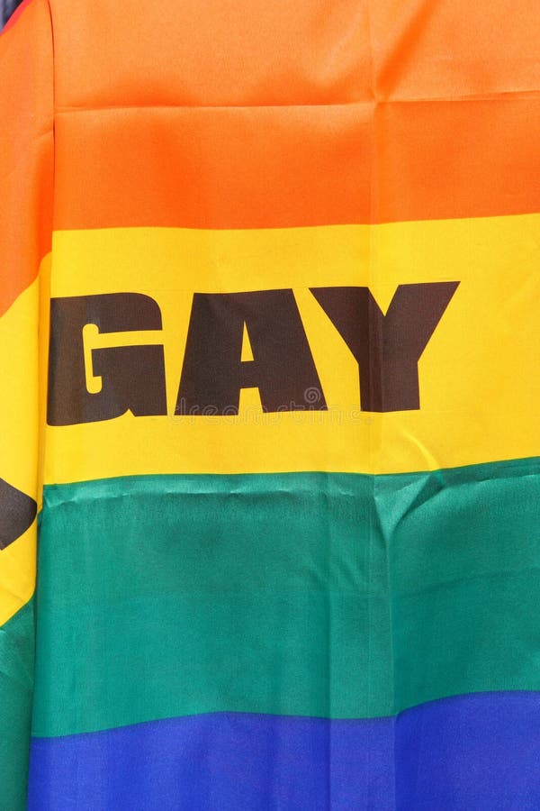 Rainbow flag stock photo. Image of transvestite, yellow - 15589448