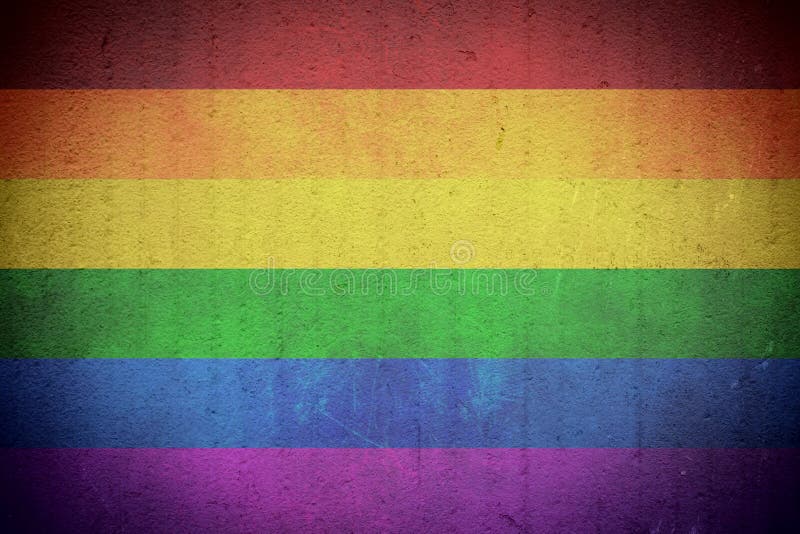 Rainbow Flag Background stock illustration. Illustration of equality ...