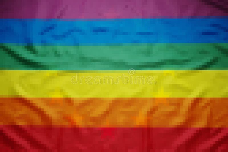 Rainbow flag LGBT movement stock photo. Image of photograph - 218759034