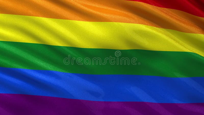 Rainbow flag stock video footage. Video of clip, light - 35294744