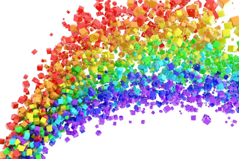 Rainbow stock vector. Illustration of painting, drawing - 7993897