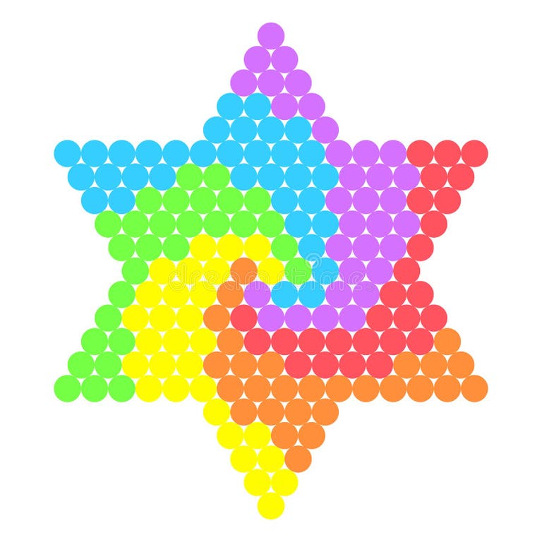 Rainbow Flower Pattern. Pixel Rainbow Flower Image Stock Vector ...