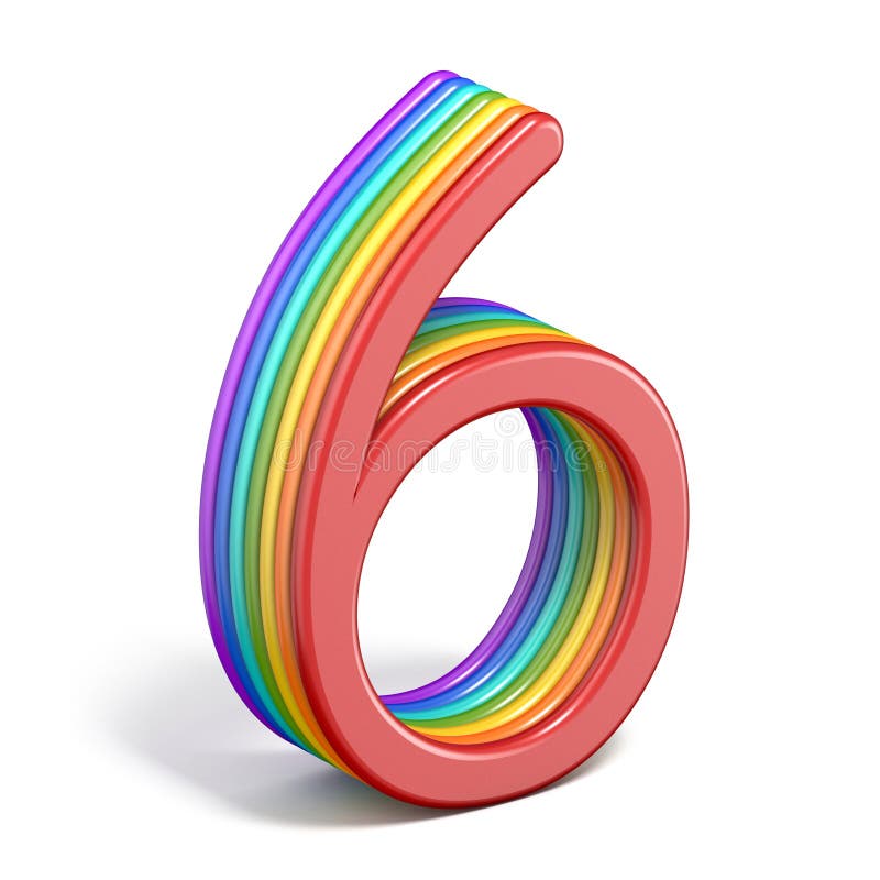 Rainbow Font stock vector. Illustration of rainbow, characters - 30362222