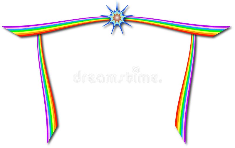 Rainbow Frame Picture. Image: 8414369