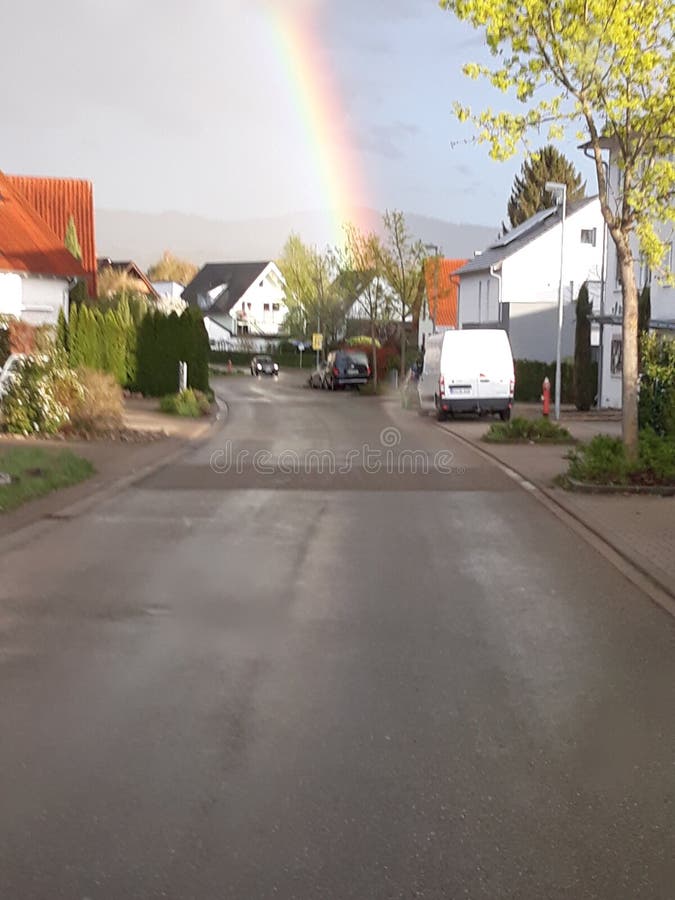 Rainbow Germany Freiburg Stock Photos - Free & Royalty-Free Stock ...