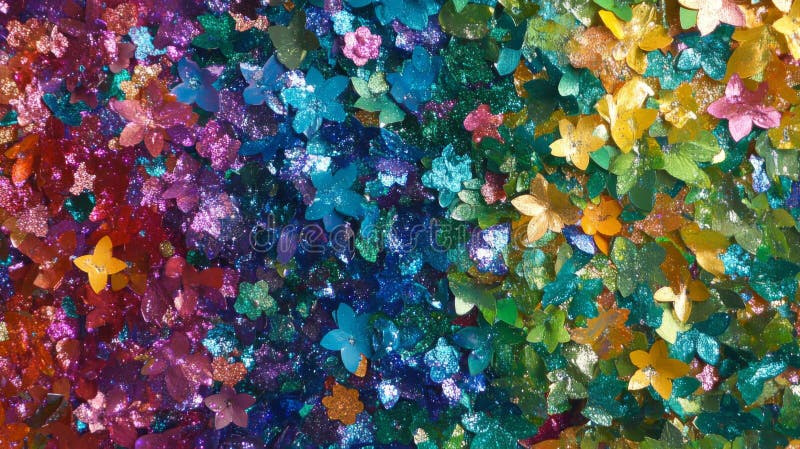 Rainbow Glitter Texture Background Stock Illustration - Illustration of ...