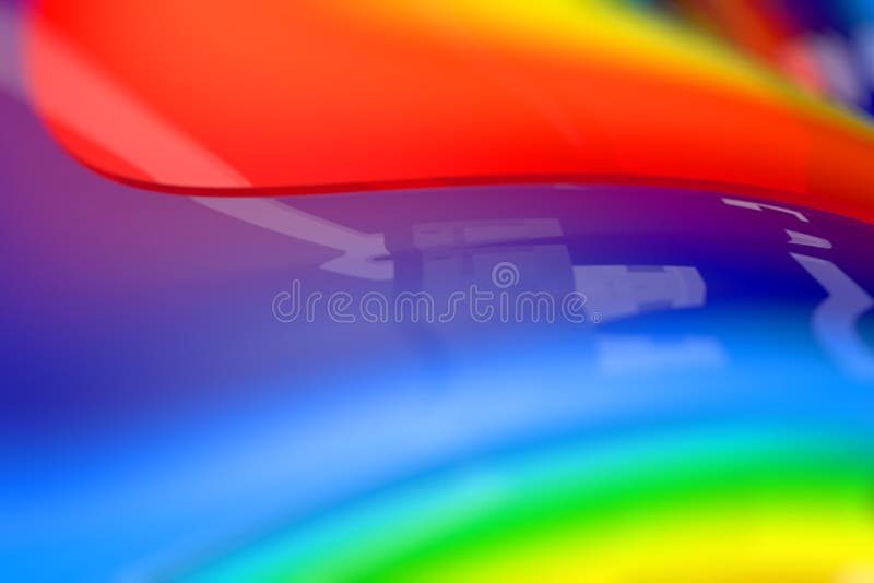 Rainbow Glossy Candy Circle Background Color Stock Vector ...