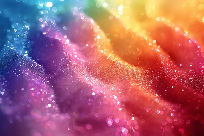 A Rainbow Gradient Background with Soft and Smooth Colors, Creating an ...