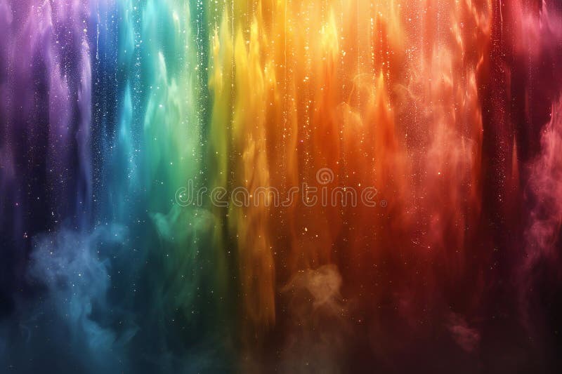 A Rainbow Gradient Background with Soft and Smooth Colors, Creating an ...