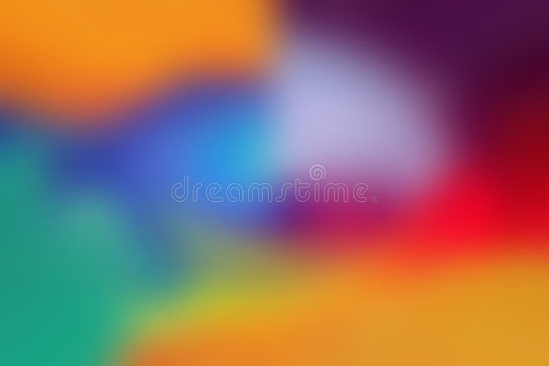Rainbow Gradient Background. Various Bright Blurry Spots. Stock Photo ... Rainbow Gradient Background. Various Bright Blurry Spots. Stock Photo ...