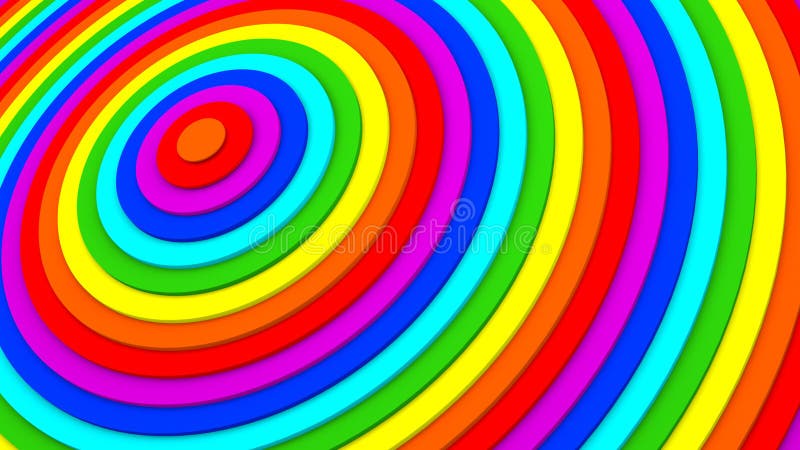 Concentric Rainbow Stock Illustrations – 5,510 Concentric Rainbow Stock ...