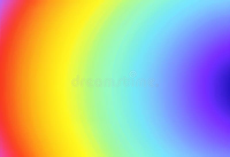 Rainbow Gradient a Seamless Transition of Colors Across the Spec Stock ...