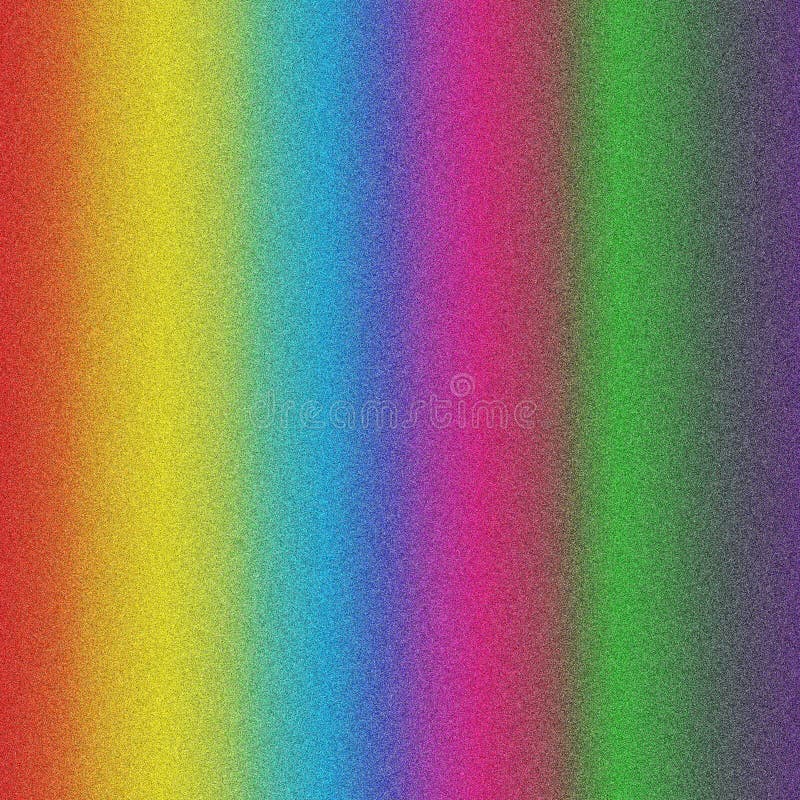 Dispersion. Colorful Spectrum of Light. Experiment with Glass Prism and ...