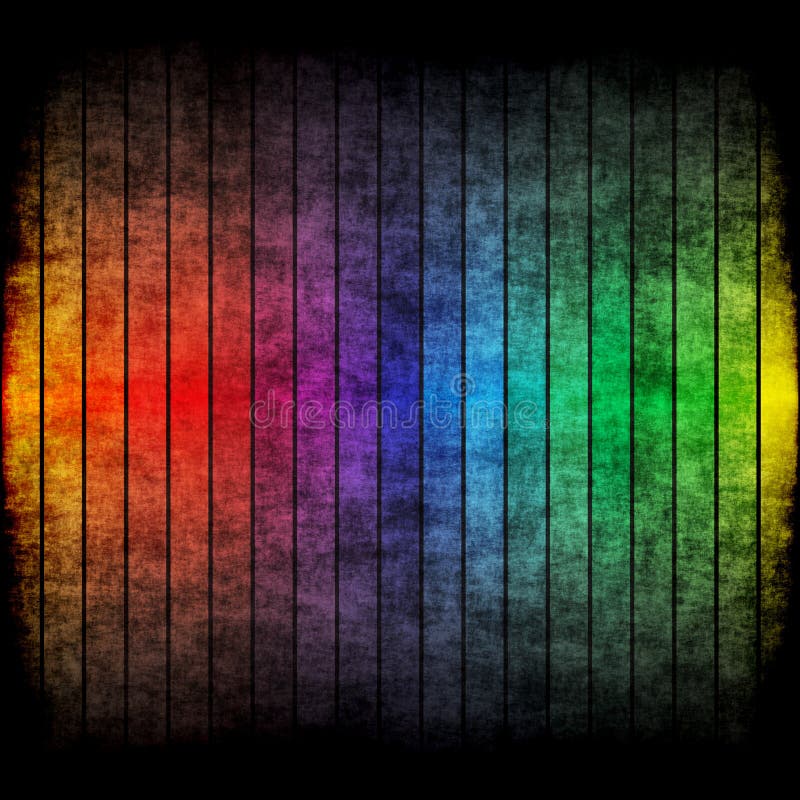 Rainbow Grunge Layout stock illustration. Illustration of frame - 11835825