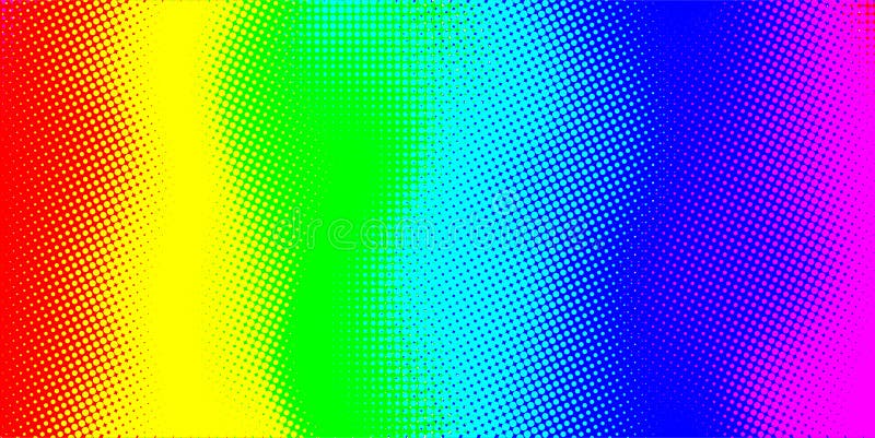 Rainbow Color Halftone Background Stock Illustrations – 7,054 Rainbow ...