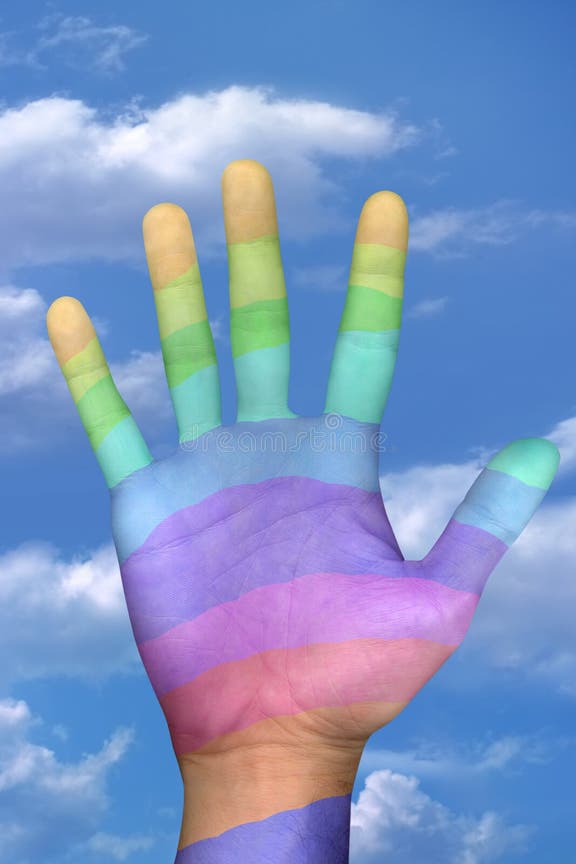 201 Rainbow Handprint Stock Photos - Free & Royalty-Free Stock Photos ...
