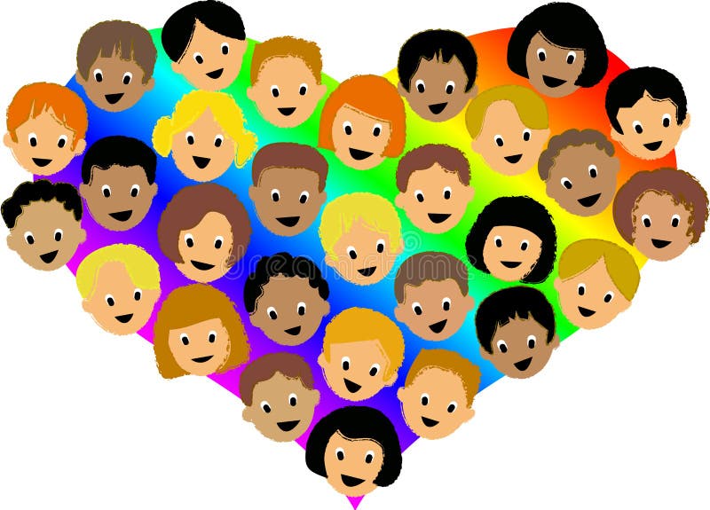 Kids Heart Clipart Stock Illustrations – 8,693 Kids Heart Clipart Stock ...