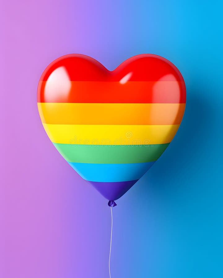 Happy Valentine S Day Heart Shaped Balloon Stock Illustration ...