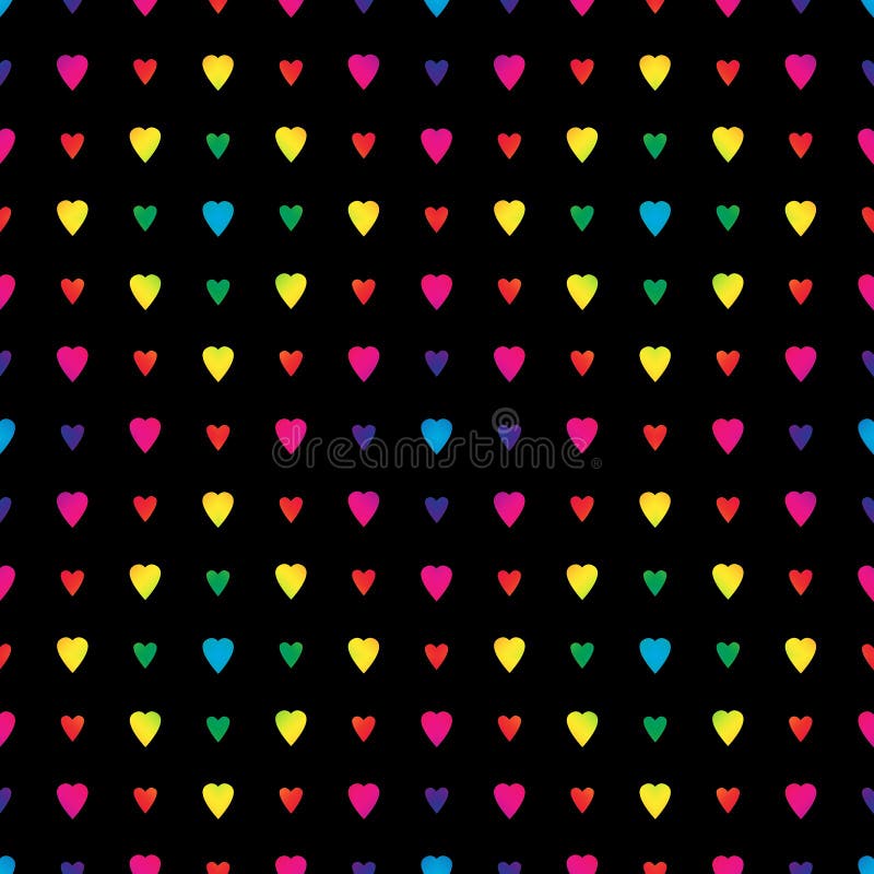 Rainbow Heart Shape Diamond Stock Illustrations – 313 Rainbow Heart ...
