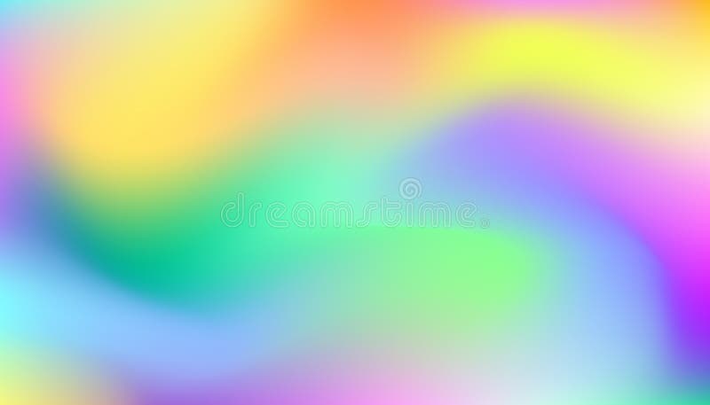 Rainbow Holographic Festive Abstract Background. Rainbow Gradient Stock Vector - Illustration of ...