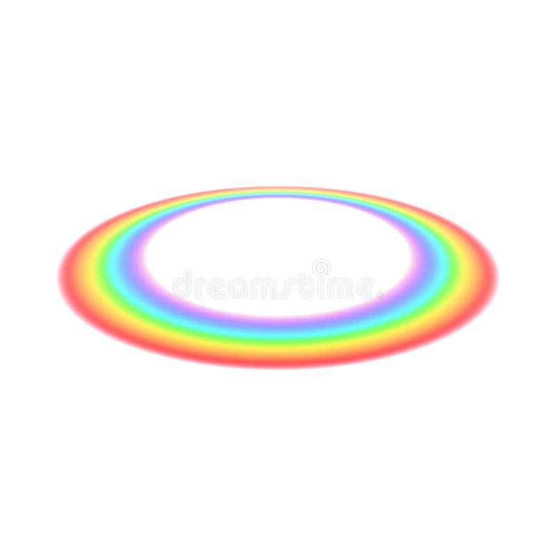 Rainbow Icon, Realistic Style Stock Vector - Illustration of colorful ...