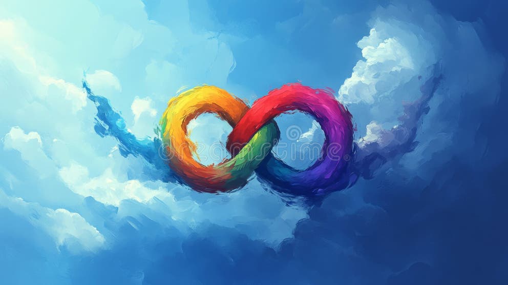 Rainbow Infinity Stock Illustrations – 6,365 Rainbow Infinity Stock ...