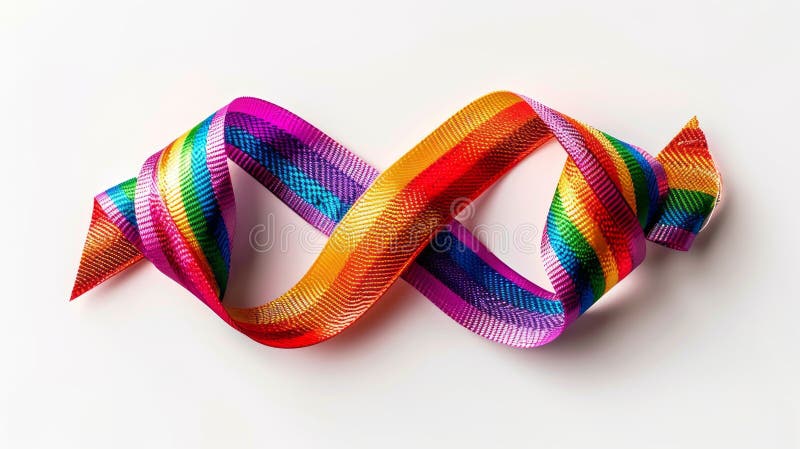 A Rainbow Infinity Symbol a Captivating Visual Celebration of Love ...