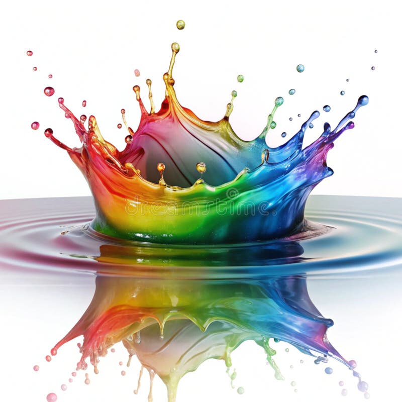 Rainbowinksplatter Stock Illustrations – 2 Rainbowinksplatter Stock ...
