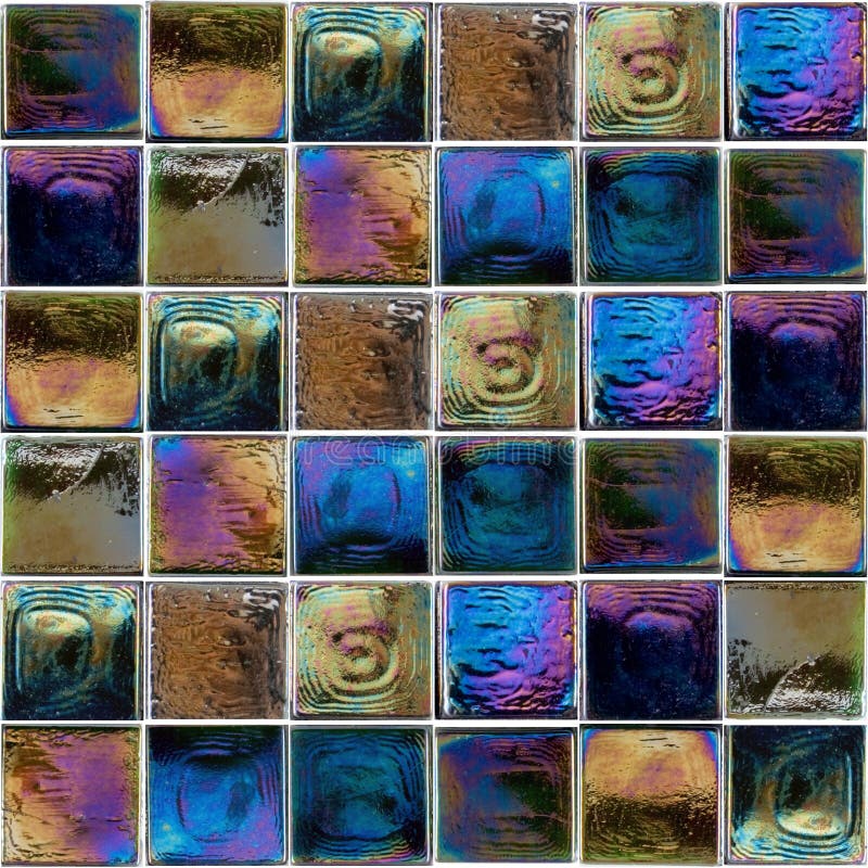 Rainbow Interior Glass Tiles Stock Image - Image of interior, surface ...