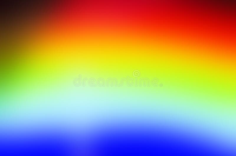 Rainbow Light, Blurry Glow. Abstraction Stock Photo - Image of space ...