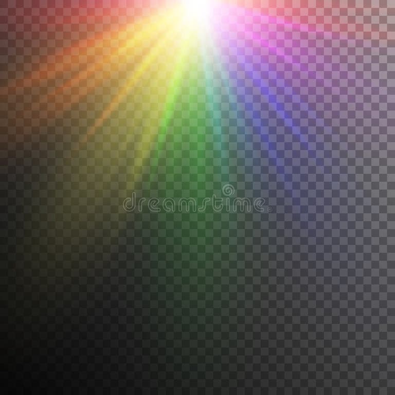 Rainbow Light Burst Transparent Stock Illustrations – 2,252 Rainbow ...