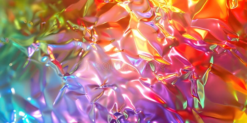 Rainbow Light Refraction Texture Background, Spectrum Radiance ...