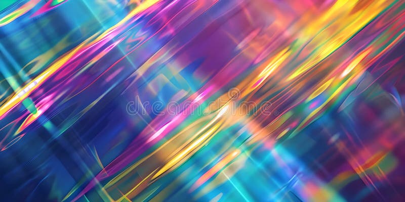 Rainbow Light Refraction Texture Background, Spectrum Radiance ...
