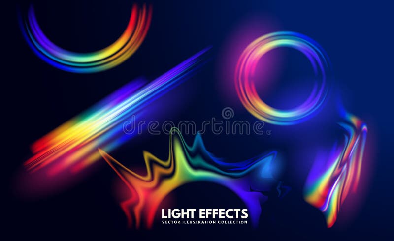 Vector Special Effects Set stock vector. Illustration of elements ...