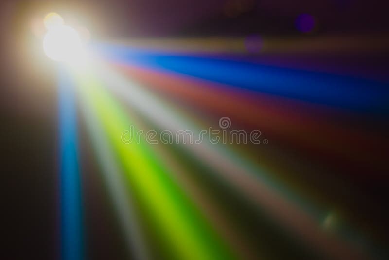 Rainbow disco lights stock photo. Image of design, blurred - 1627462