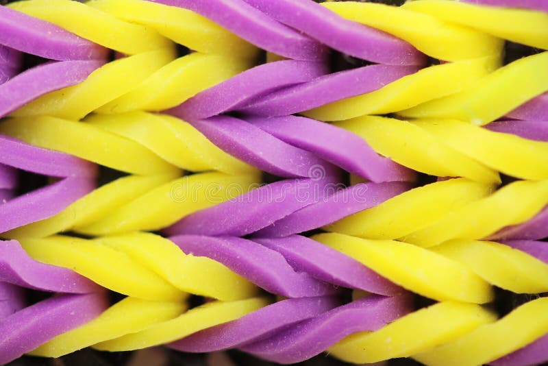 Rainbow loom bands stock image. Image of bright, bunch - 54387379