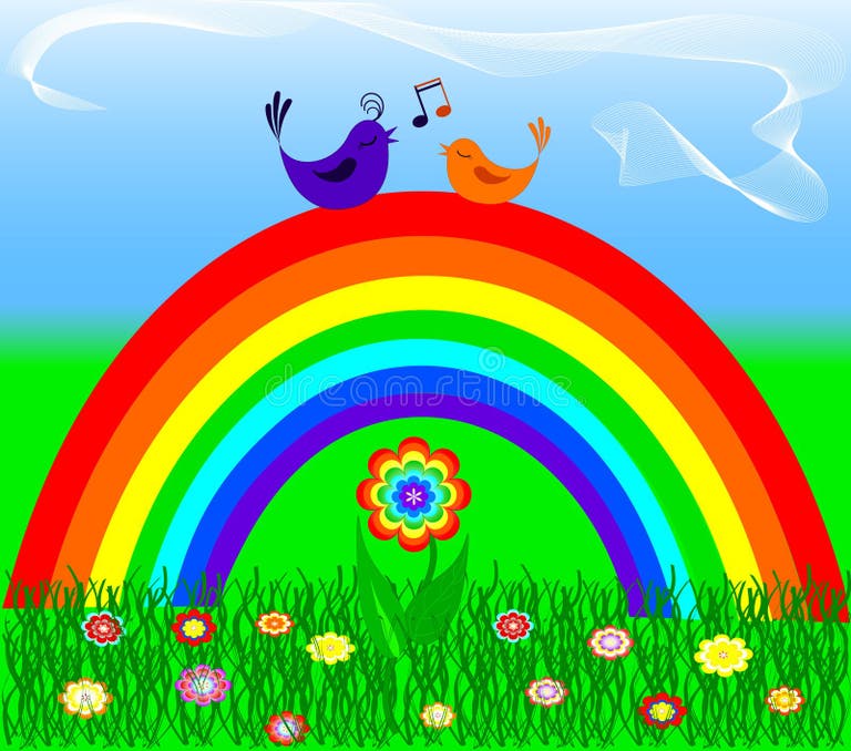 Rainbow Bird Stock Illustrations – 26,024 Rainbow Bird Stock ...